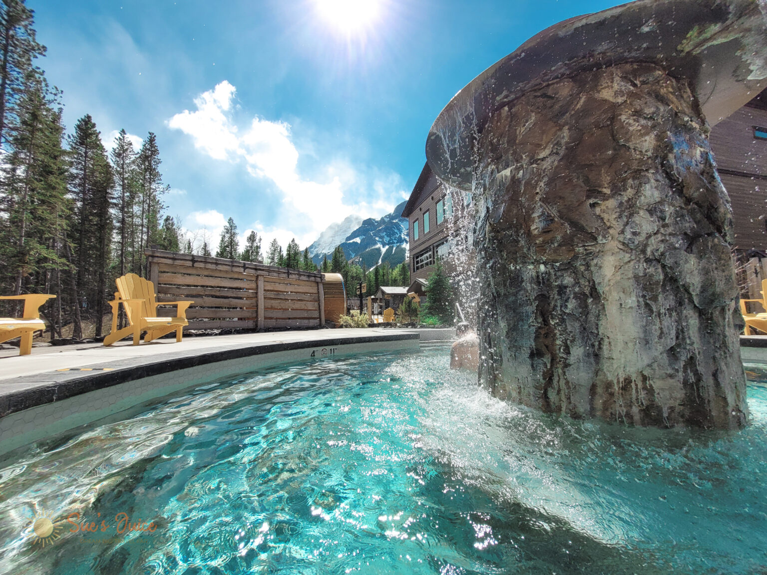 A Day at the Kananaskis Nordic Spa - Sue's Juice